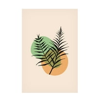 Trademark Fine Art jay stanley Abstract Face Lines 1 Canvas Wall Art ...