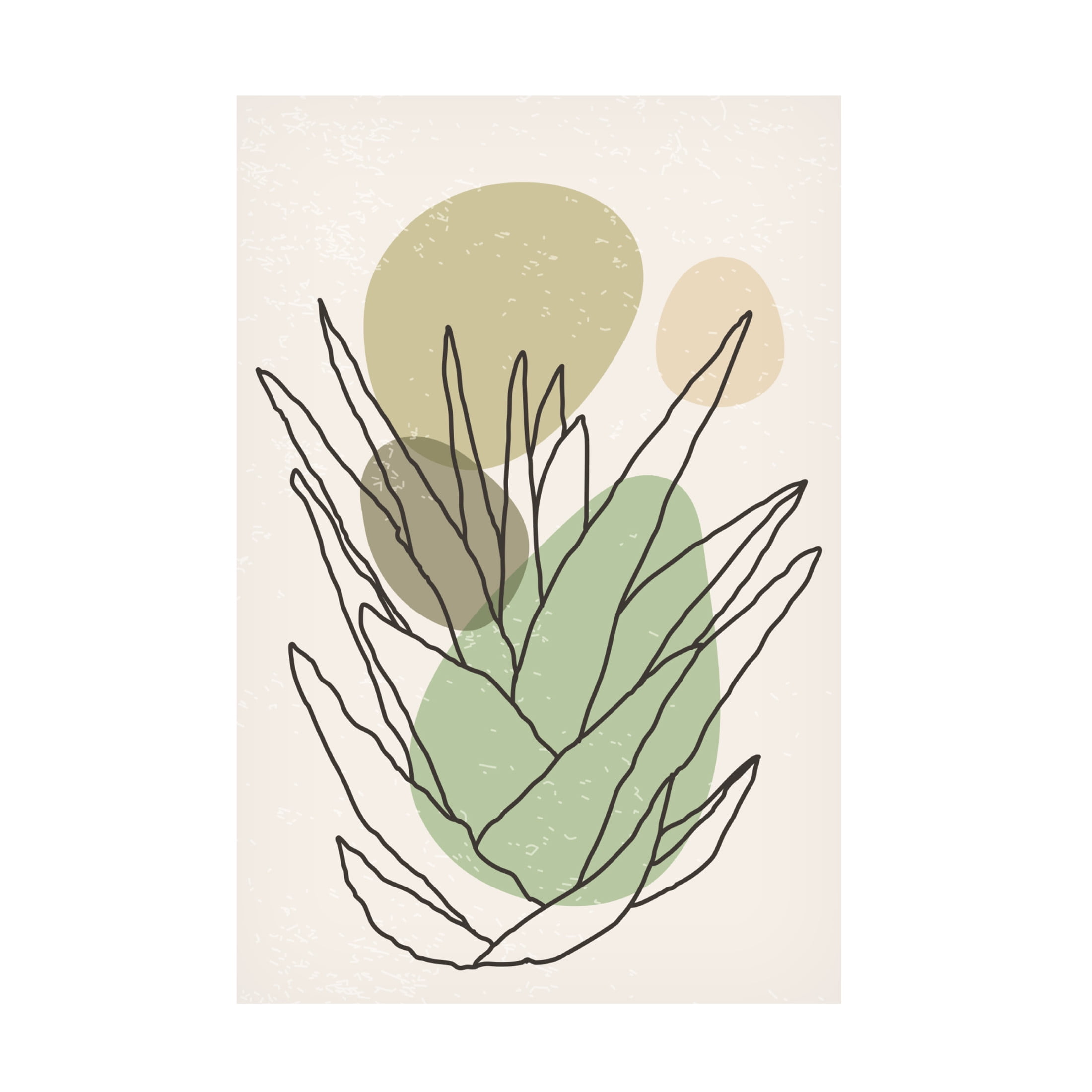 Trademark Fine Art jay stanley Color Abstract Agave 2 Canvas Wall Art ...