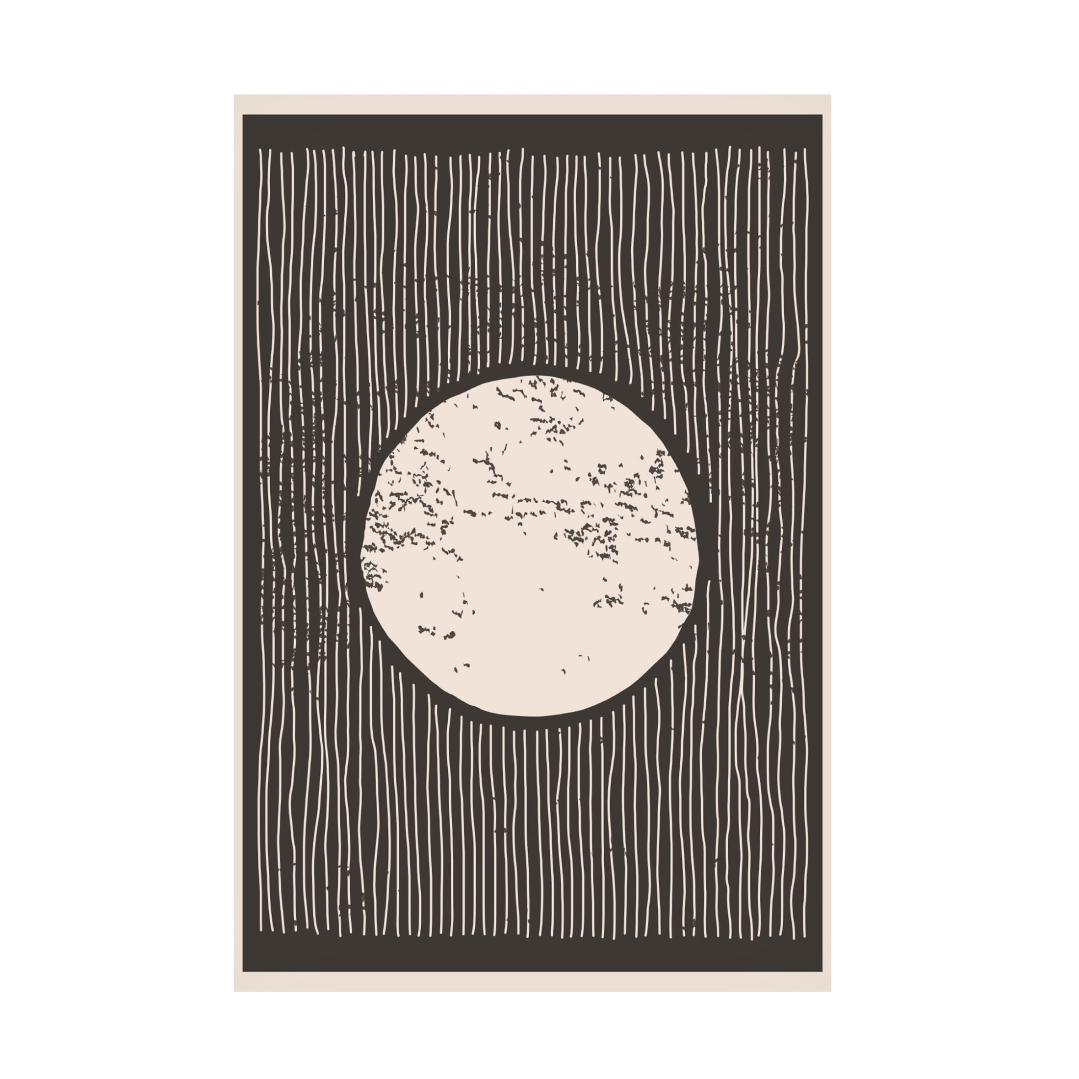 Trademark Fine Art jay stanley Minimal Moon Canvas Wall Art - Walmart.com