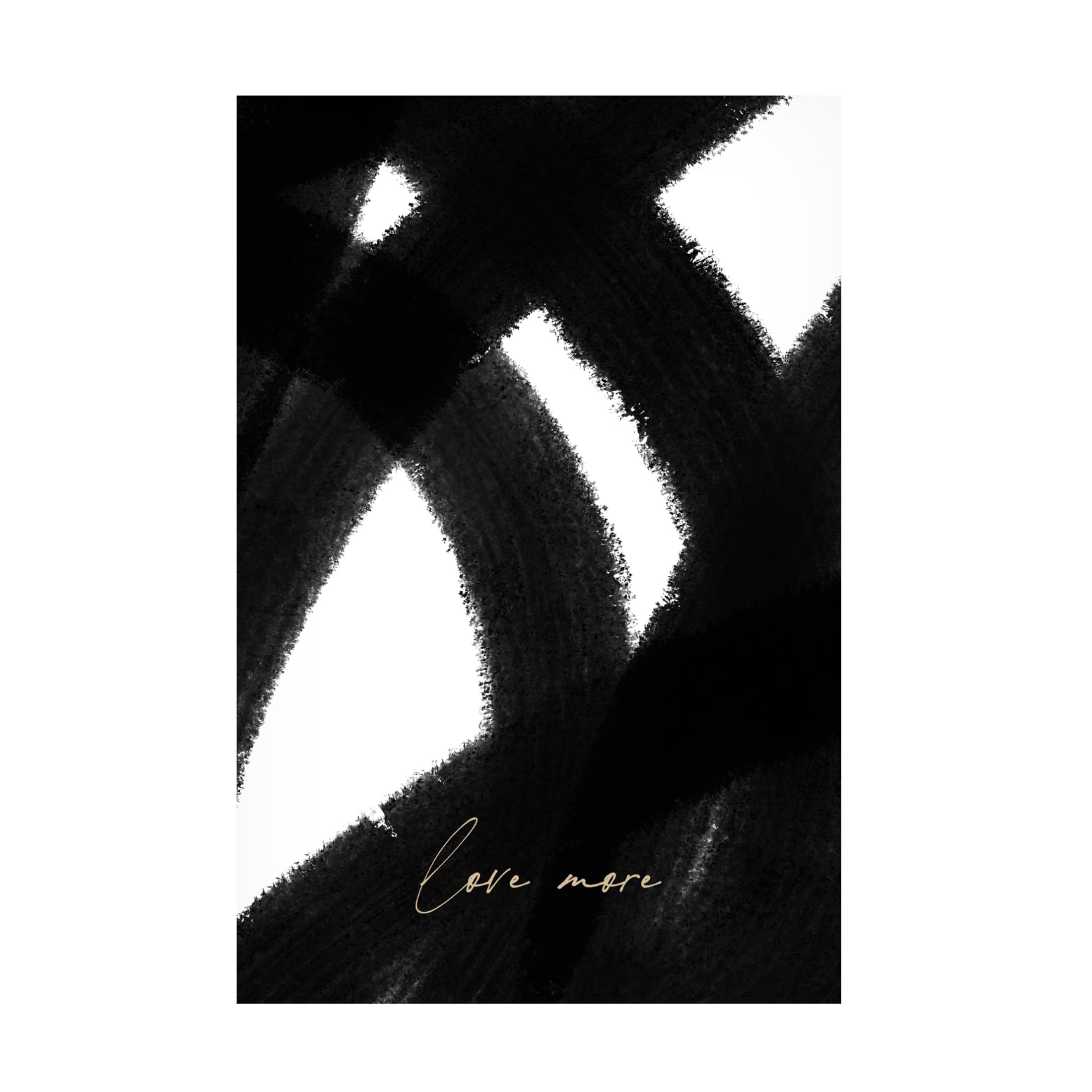 Trademark Fine Art uplusmestudio Love More Canvas Wall Art - Walmart.com