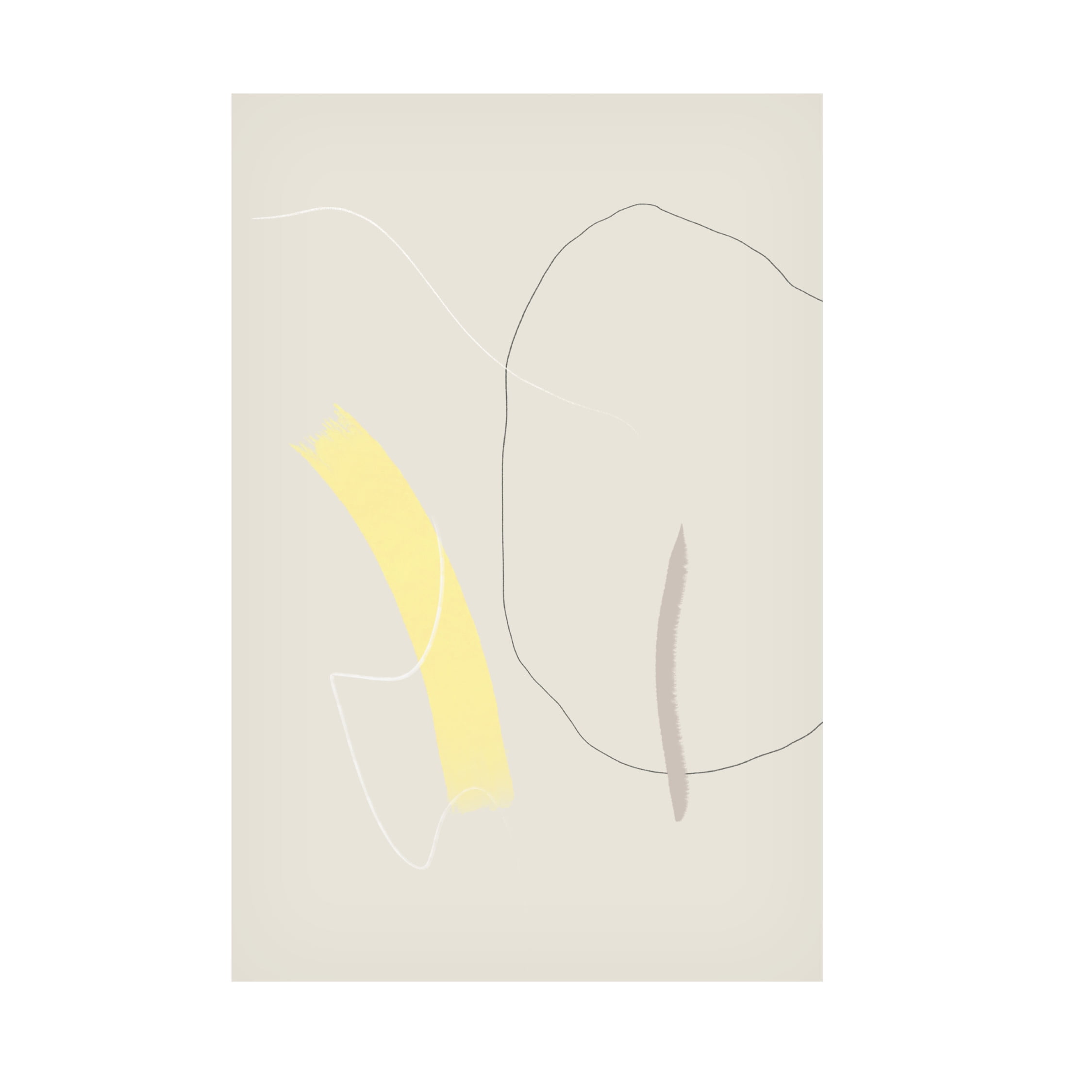 Trademark Fine Art uplusmestudio Touch of Yellow Canvas Wall Art - Walmart.com
