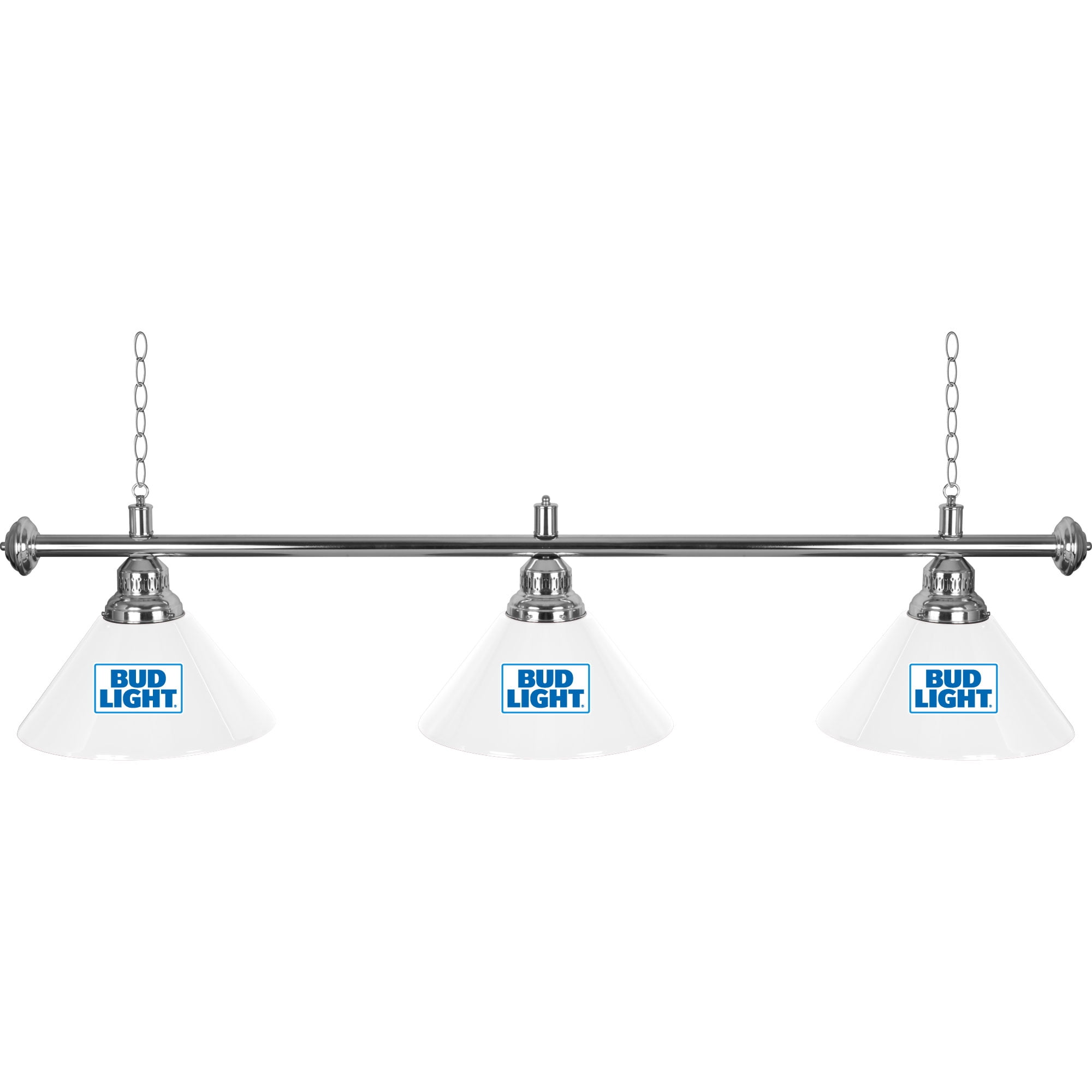 Bud Light Hanging Lamp - Licensed 3-Shade Light Fixture - Walmart.com