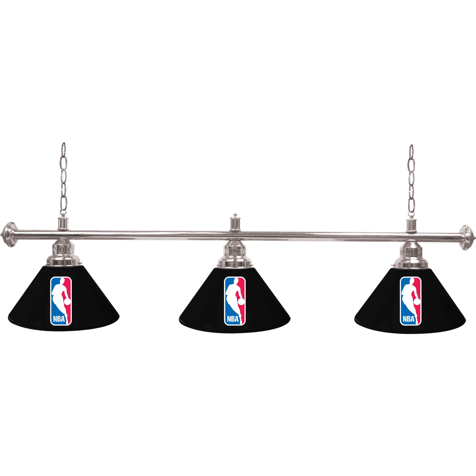 Gameroom NBA Logo Hanging Lamp - 3-Shade Light Fixture - Walmart.com