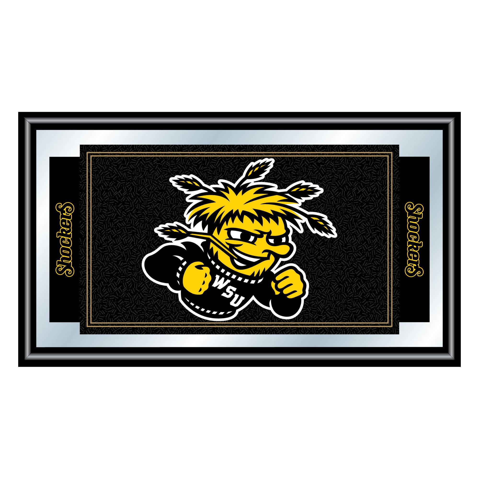 Trademark Gameroom Wichita State University Logo and Mascot Framed ...