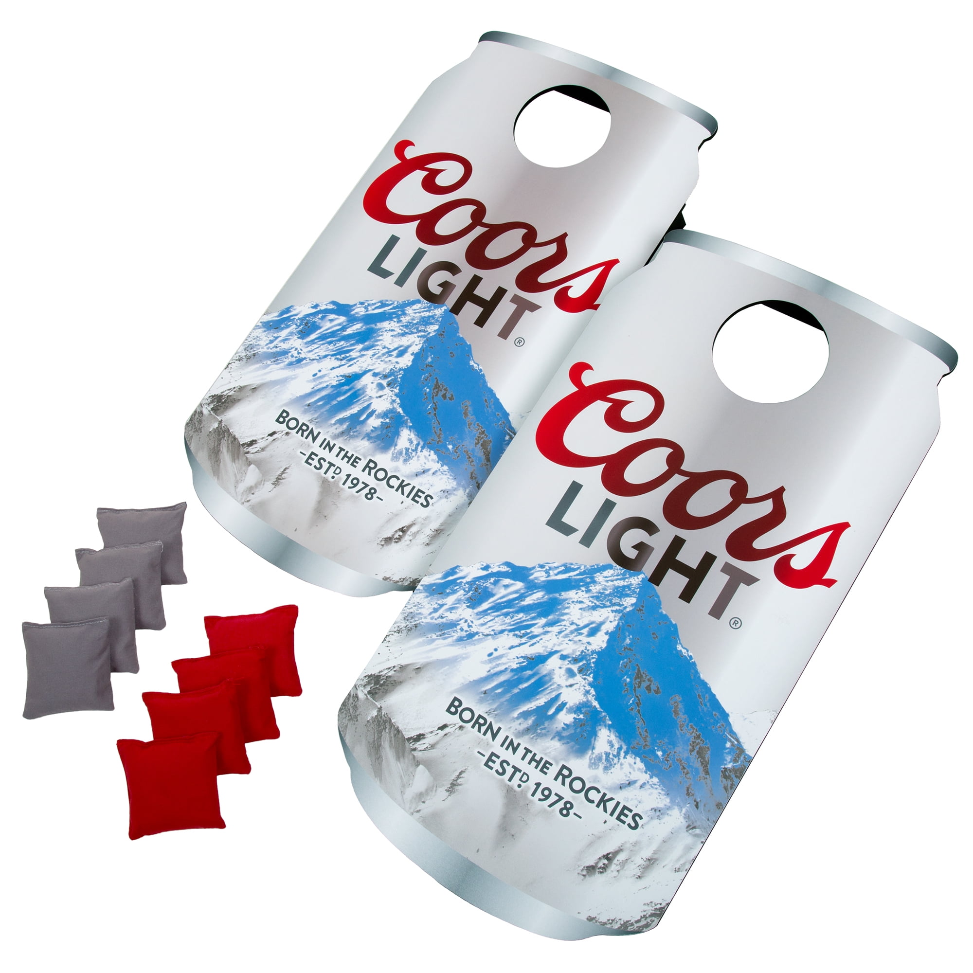 Trademark Global Coors Light Can Cornhole Bean Bag Toss Game - Walmart.com