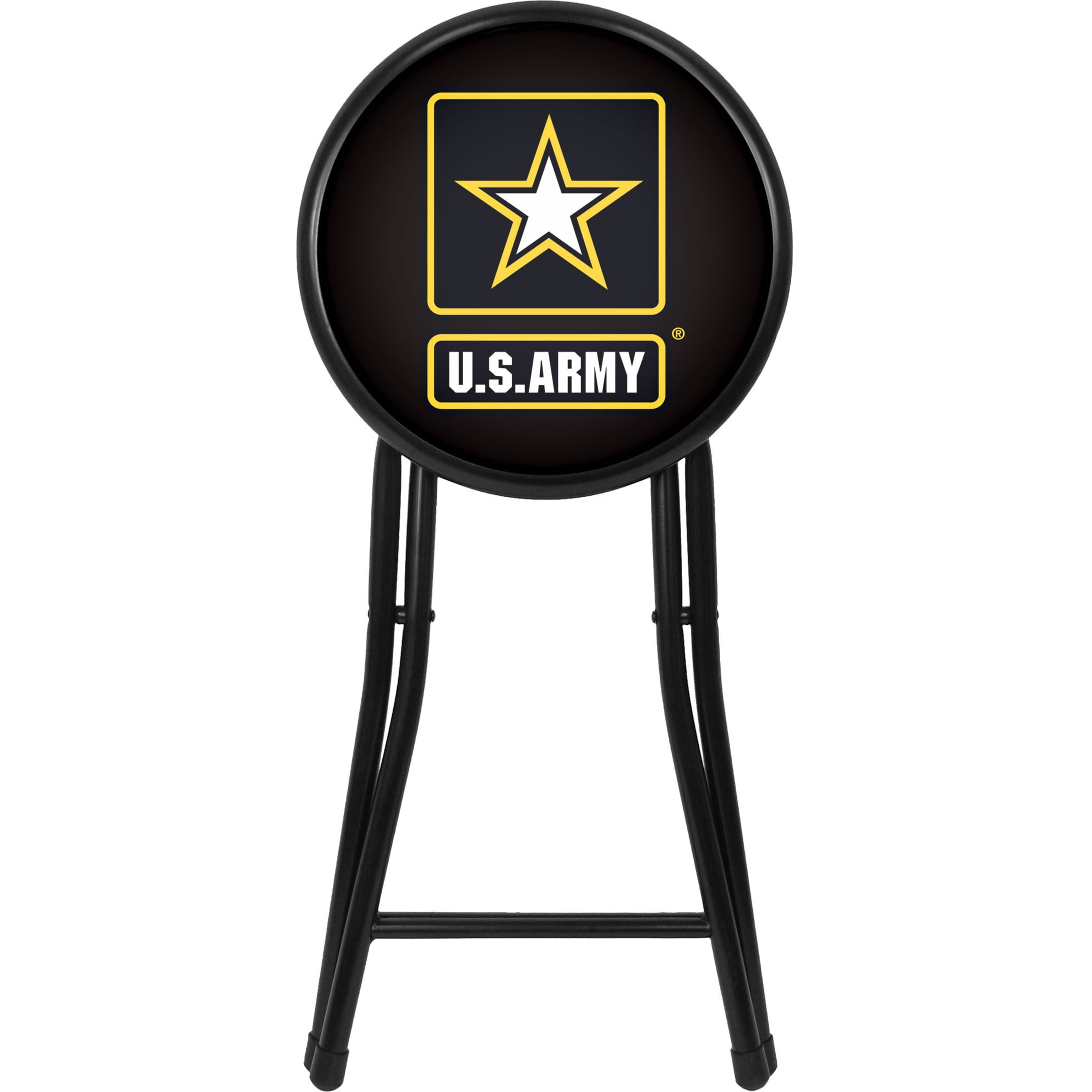 U.S. Army 18 Inch Folding Stool - Black - Walmart.com