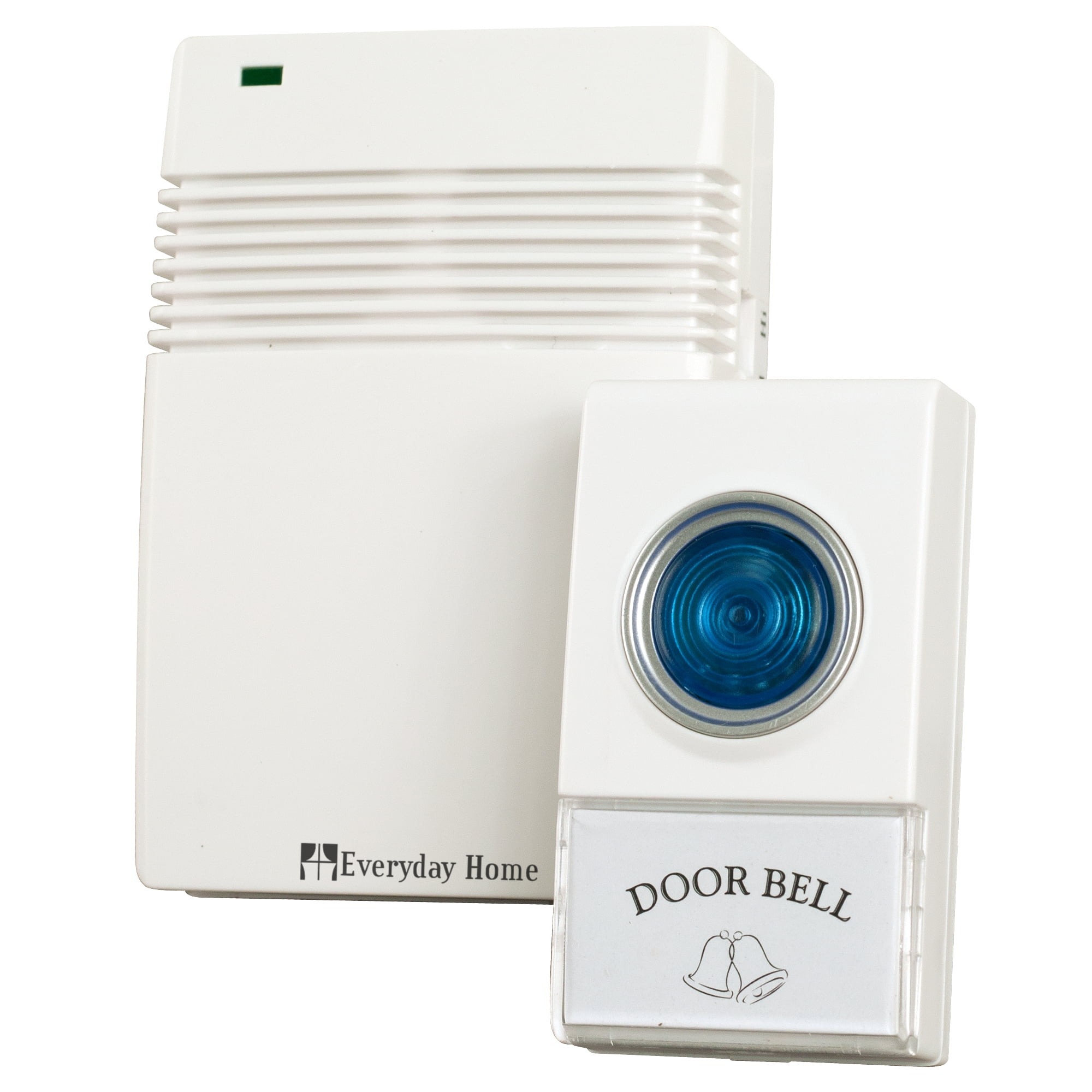 Everyday Home Wireless Wall Mount Doorbell – Easy to Install with 10 ...