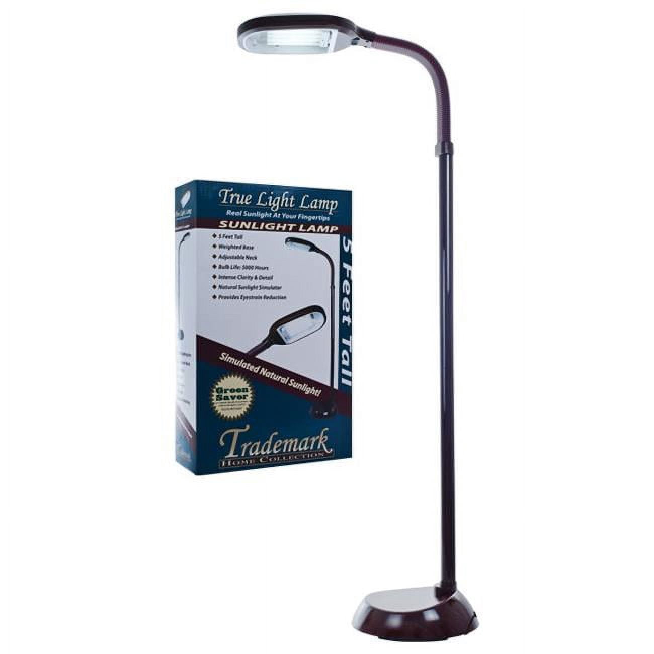 Trademark Home Collection Wood Grain Sunlight Floor Lamp 5 Feet ...