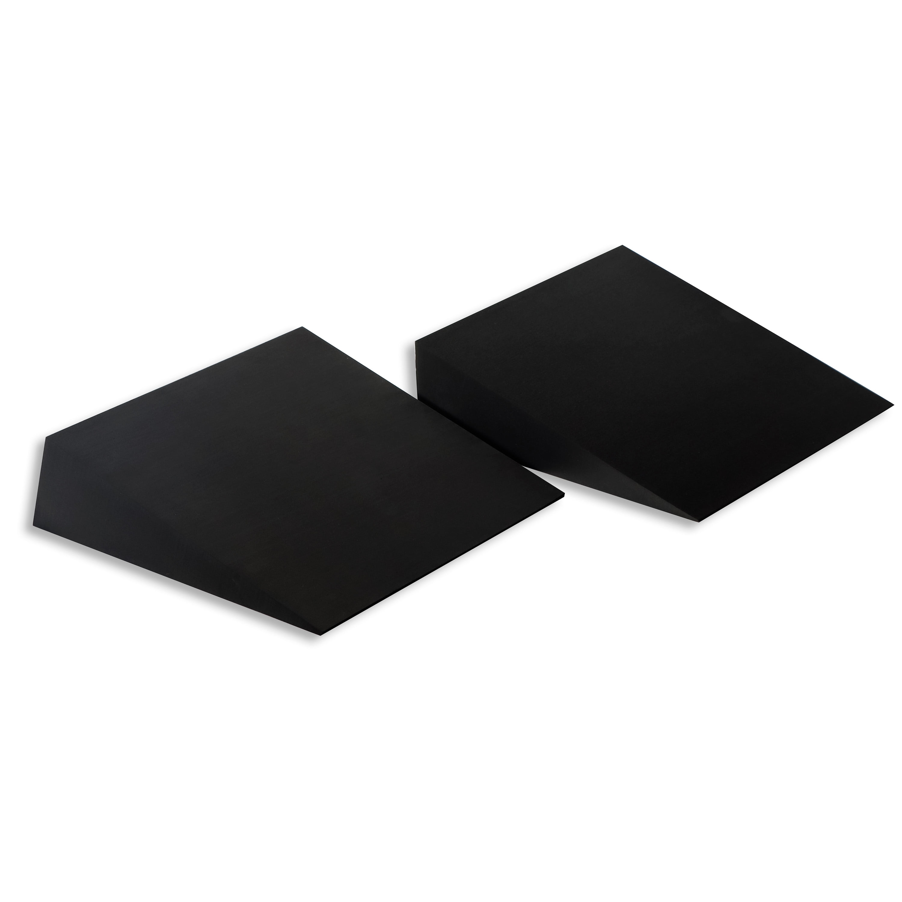 Trademark Innovations 12" Foam Incline Wedge for Yoga Stretching (Set ...
