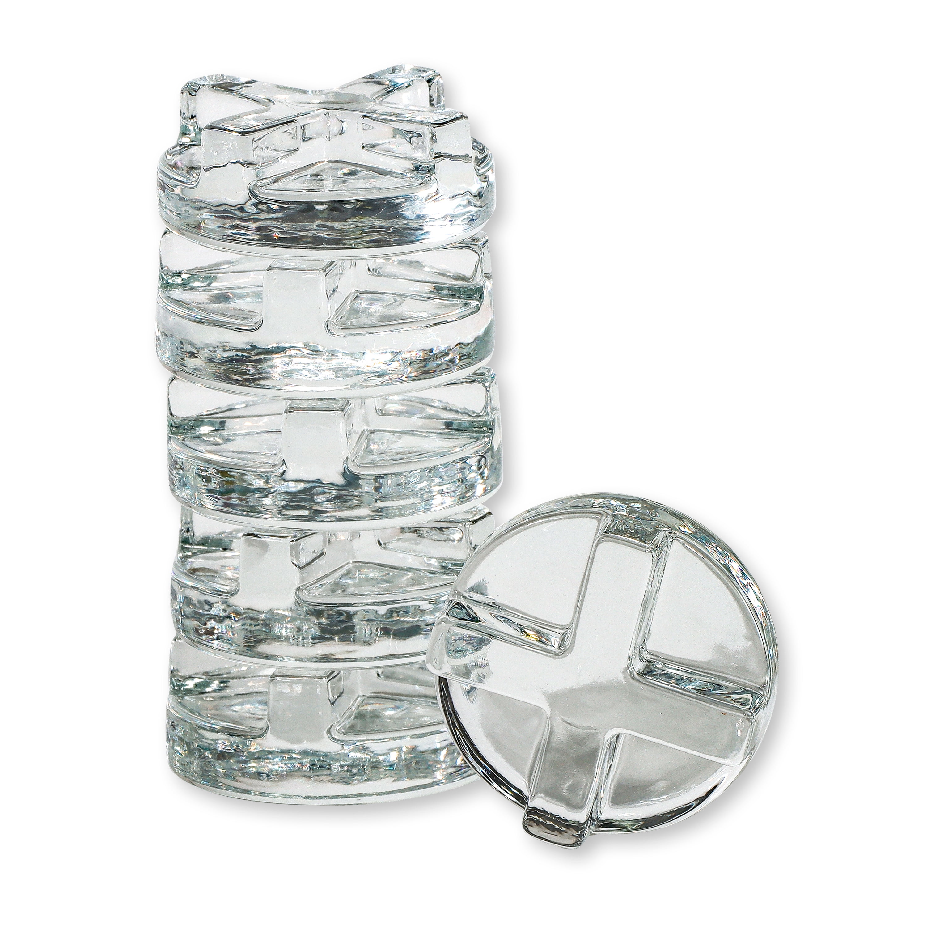 Trademark Innovations Glass Fermentation Pickling Jar Weights For Wide ...