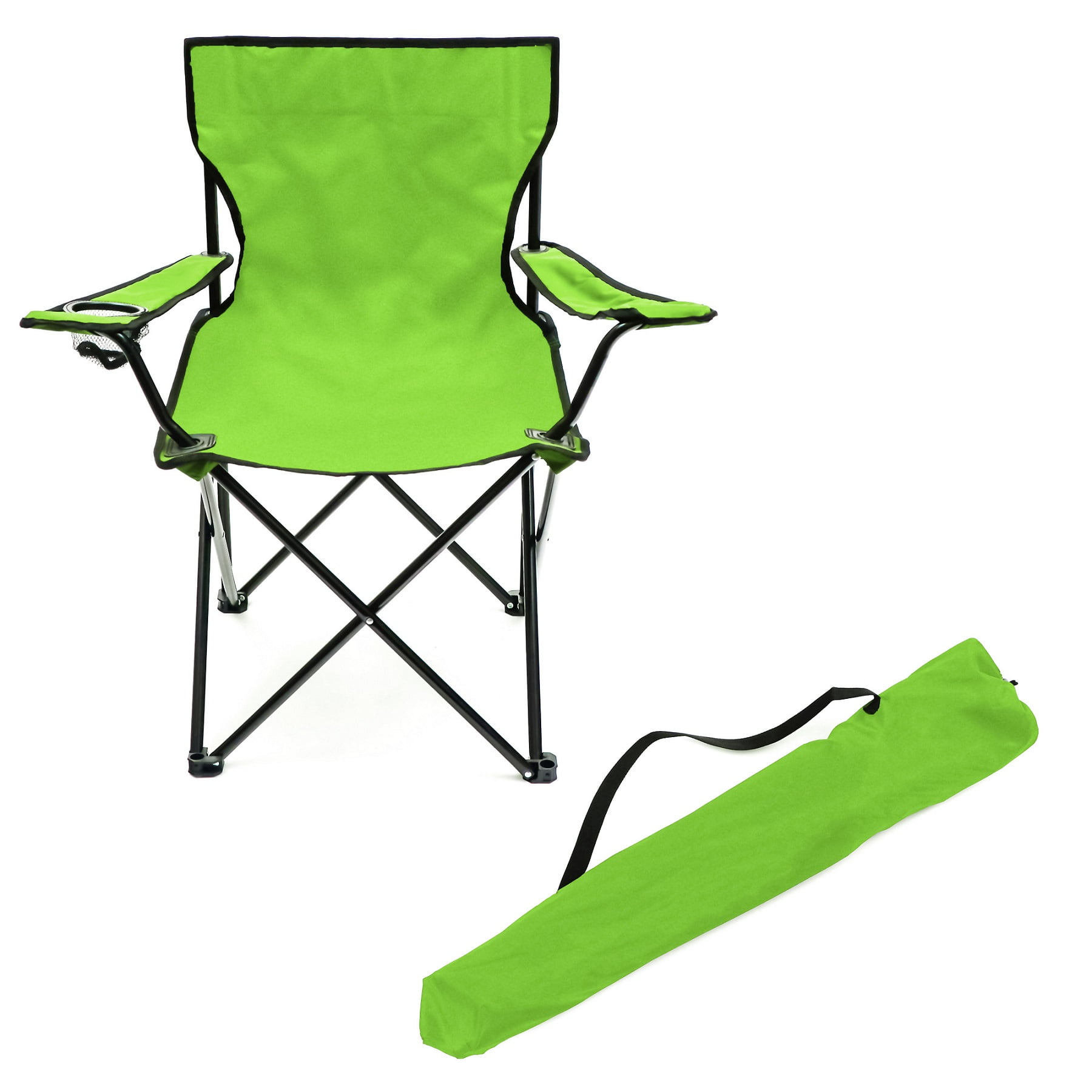 Trademark Innovations Portable Folding Camping Outdoor Beach Chair ...