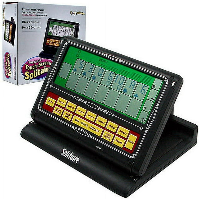 Trademark Poker 2-in-1 Touch Screen Portable Video Solitaire - Walmart.com