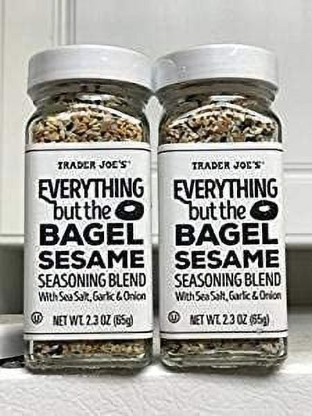 Trader Joe Everything But The Bagel Sesame Seasoning Blend (2 Pack) (2 ...