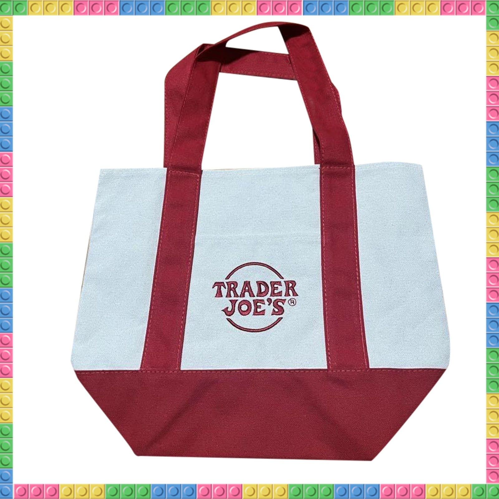 Trader_Joe S Mini Canvas Tote Bags 2025 LIMITED EDITION - Small Tote ...