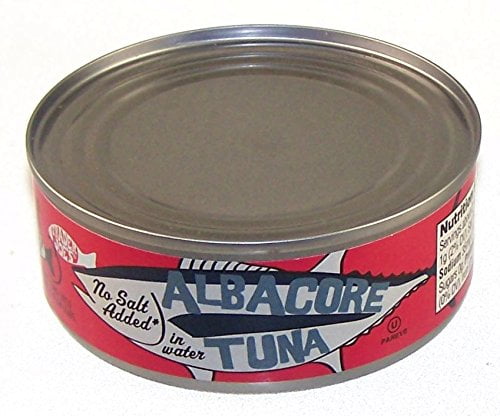 Trader Joe's Albacore Solid White Tuna in Water No Salt Added 5 Oz Cans ...
