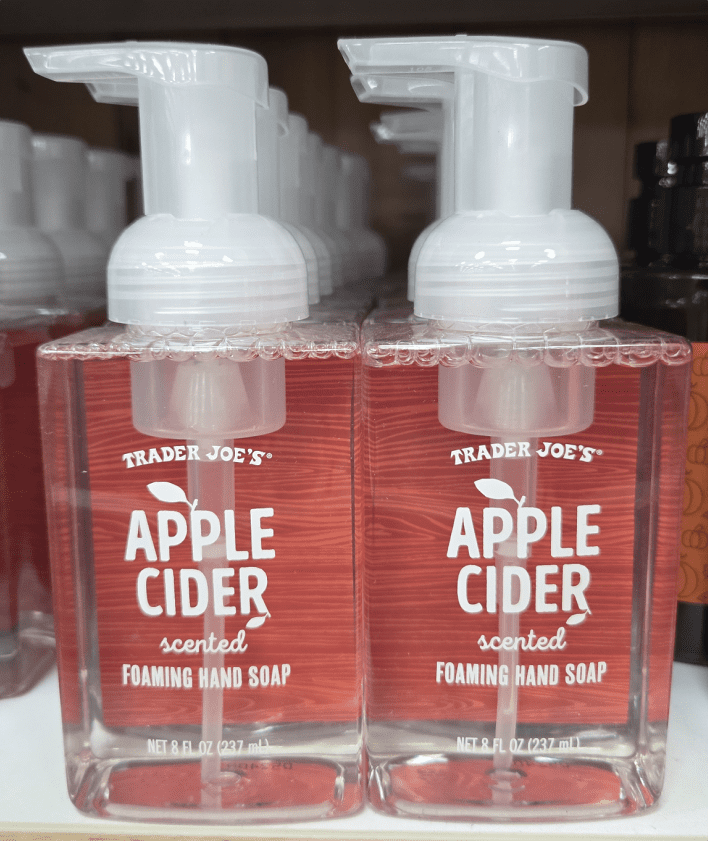Trader Joe's Apple Cider Scented Foaming Hand Soap 8fl oz 237ml (2 ...