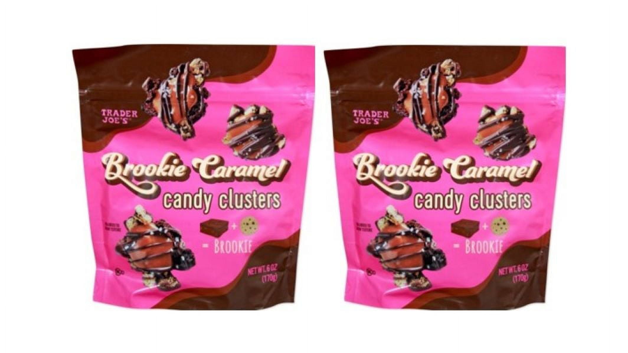 Trader Joe's Brookie Caramel Candy Clusters 6oz (170g) x 2 packs ...