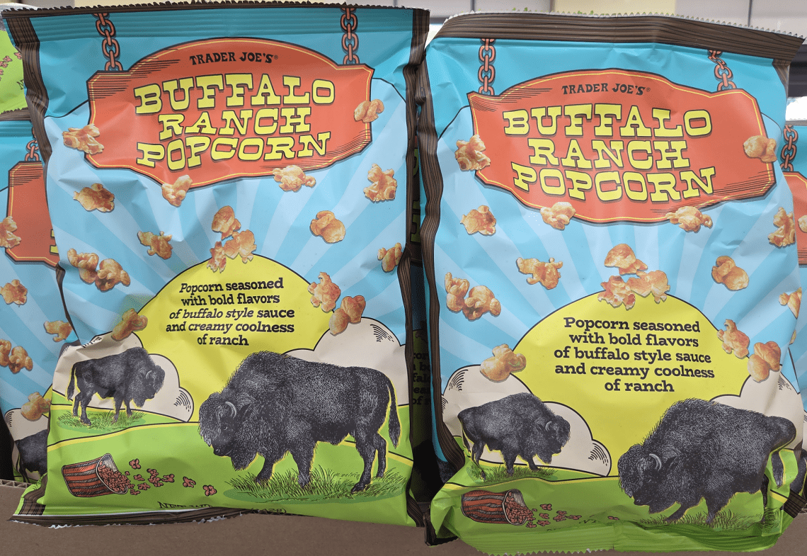 Trader Joe’s Buffalo Ranch Popcorn 5oz 142g (2 Bags) - Walmart.com