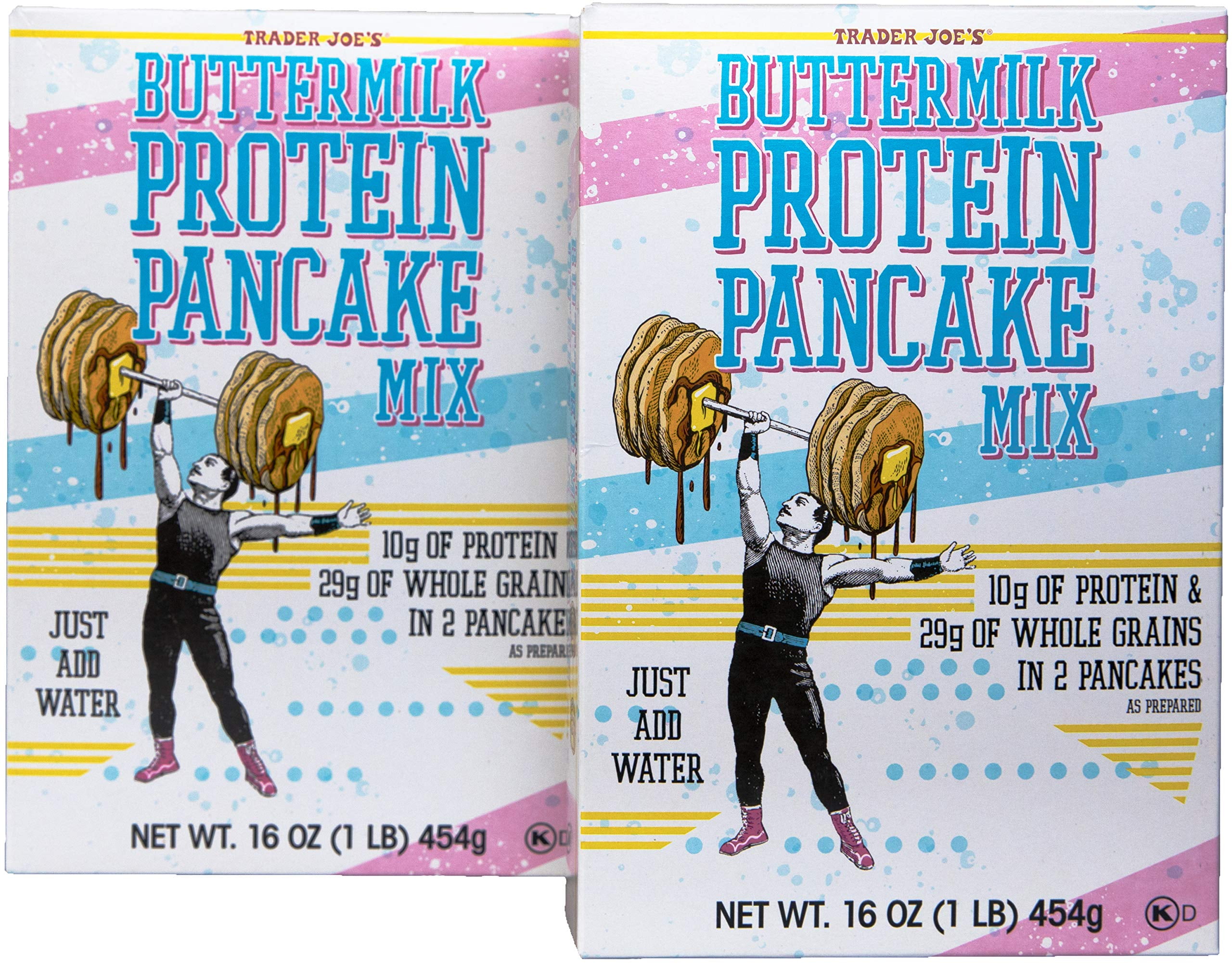 Trader Joe's Buttermilk Protein Pancake Mix (2 Boxes) - Walmart.com