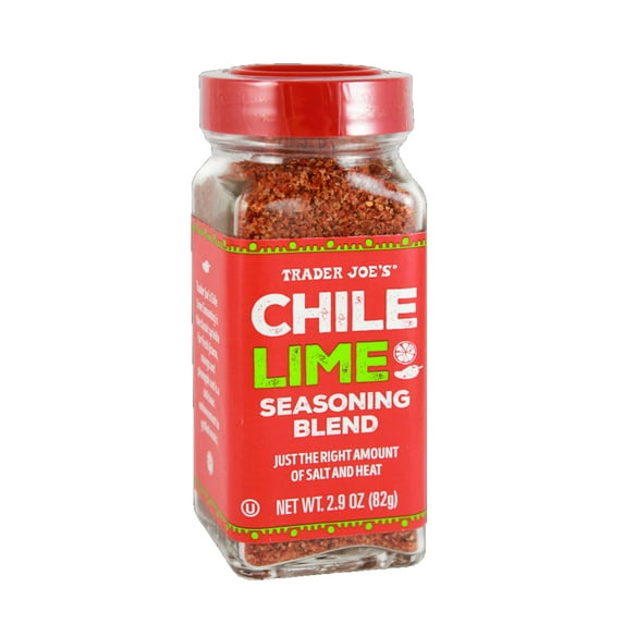 Trader Joe's Chile Lime Seasoning Blend, Spicy Zesty Flavor, 2.9 oz ...