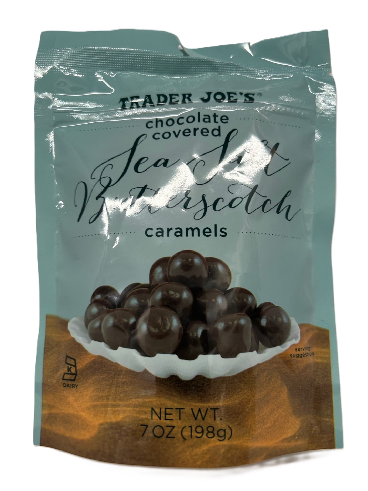 Trader Joe's Chocolate Covered Sea Salt Butterscotch Caramels 7 oz (2 ...