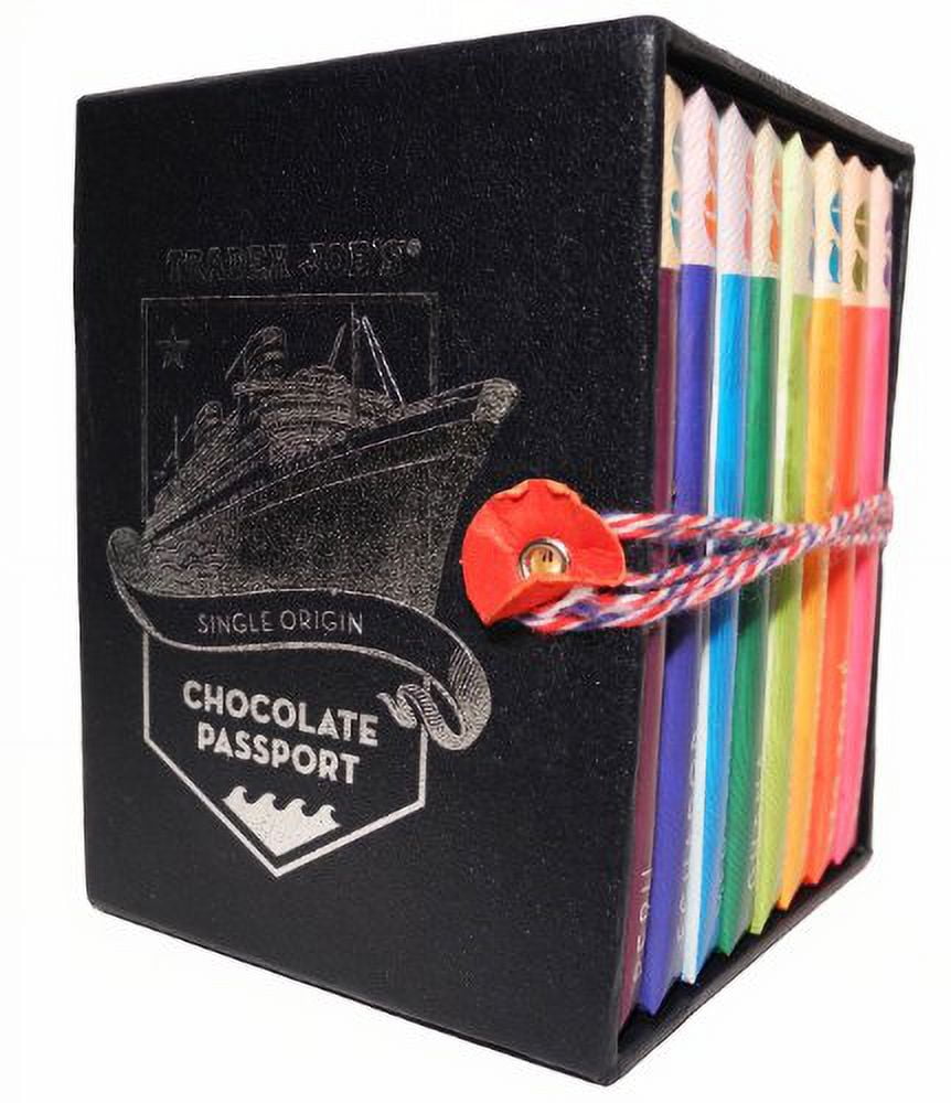 Trader Joe's Chocolate Passport Single Origin 8x 45g bars - Walmart.com