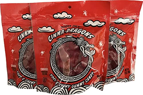 Trader Joe's Cinna-Dragons Cinnamon Flavored Hot Spicy Soft & Chewy ...