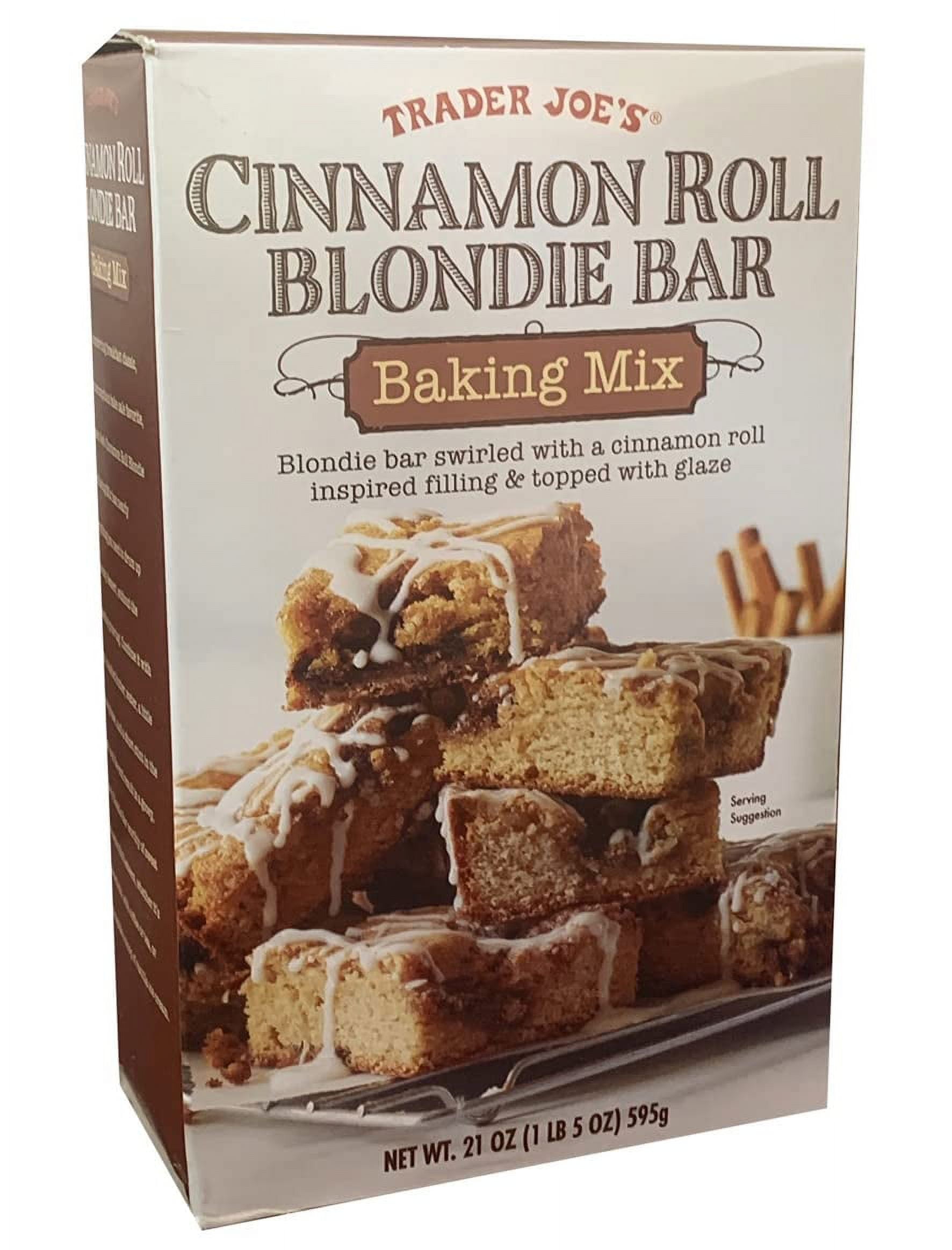 Trader Joe’s Cinnamon Roll Bar Baking Mix, 21 ounces (595 grams) - Walmart.com