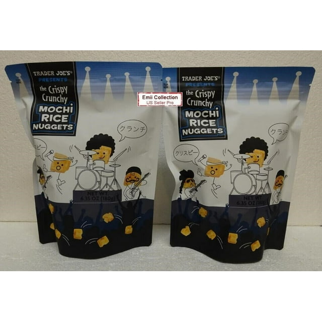 Trader Joe’s Crispy Crunchy Original Mochi Rice Nuggets 6.35oz 180g (2 ...