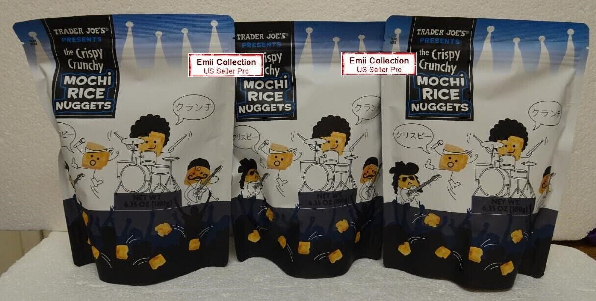 Trader Joe's Crispy Crunchy Original Mochi Rice Nuggets 6.35oz 180g, 3 ...