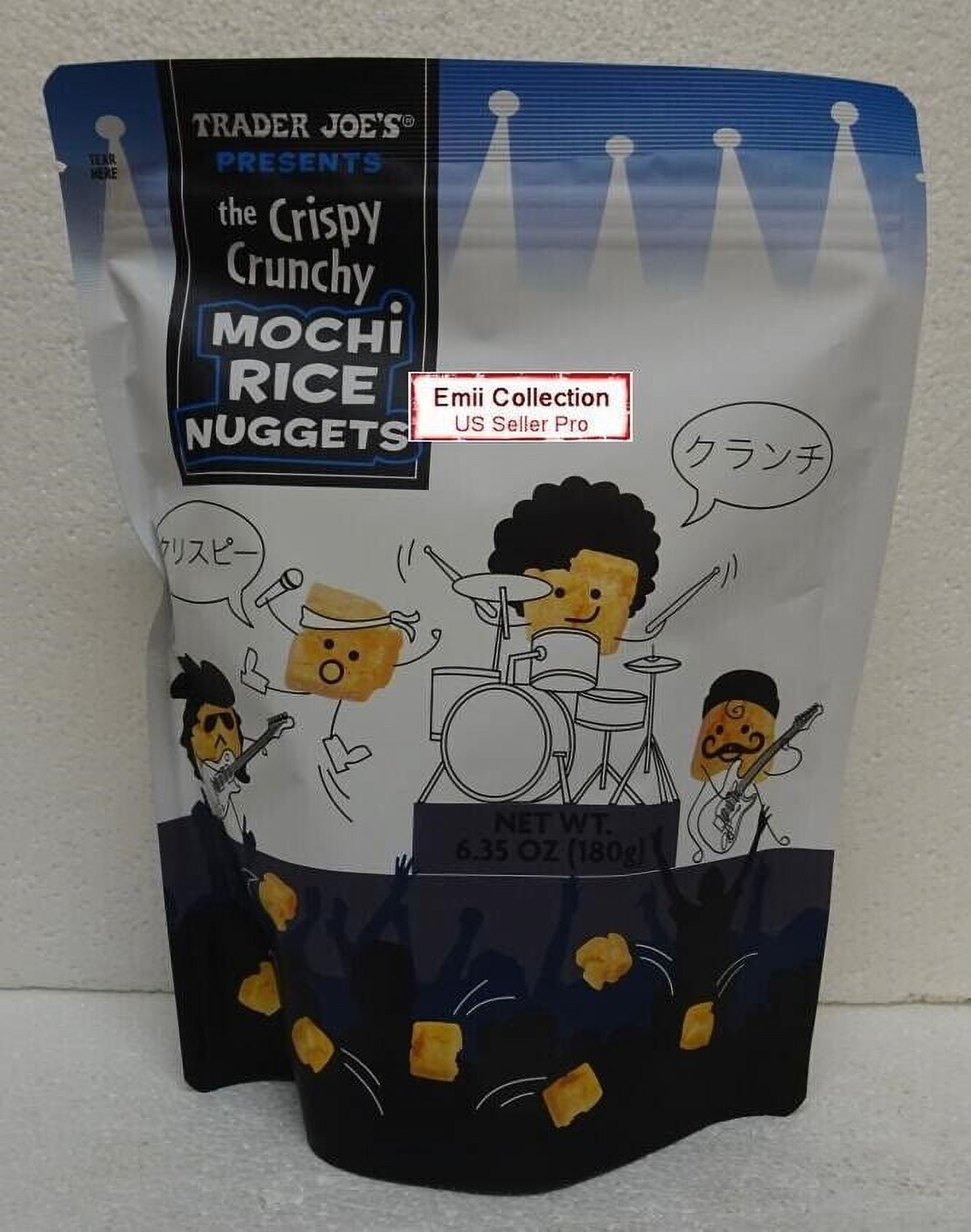 Trader Joe’s Crispy Crunchy Original Mochi Rice Nuggets 6.35oz 180g (Single Bag) - Walmart.com