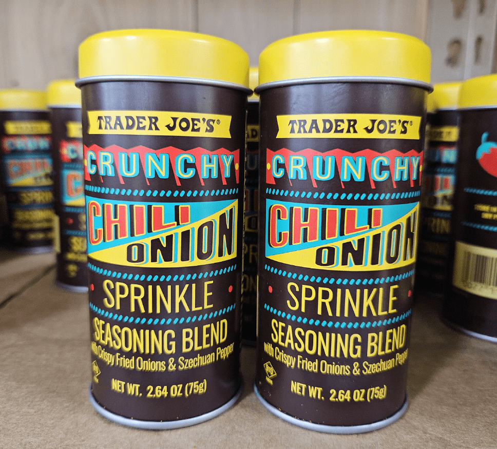 Trader Joe’s Crunchy Chili Onion Sprinkle Season Blend 2.64oz 75g (2 ...