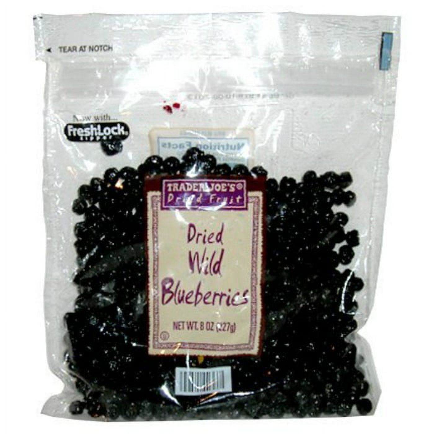 Trader Joe's Premium Quality Naturally Sweet Dried Wild Blueberries - Walmart.com