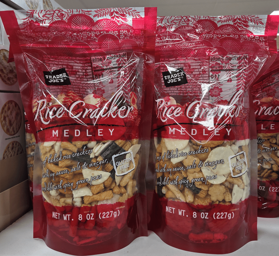 Trader Joe's Gluten Free Rice Cracker Medley 8oz 227g (2 Bags ...