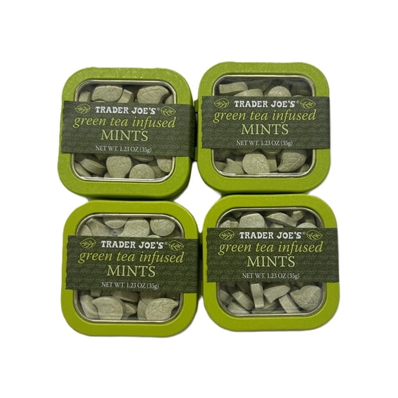 Trader Joe's Green Tea Infused Mints – Refreshing Breath Mints in ...