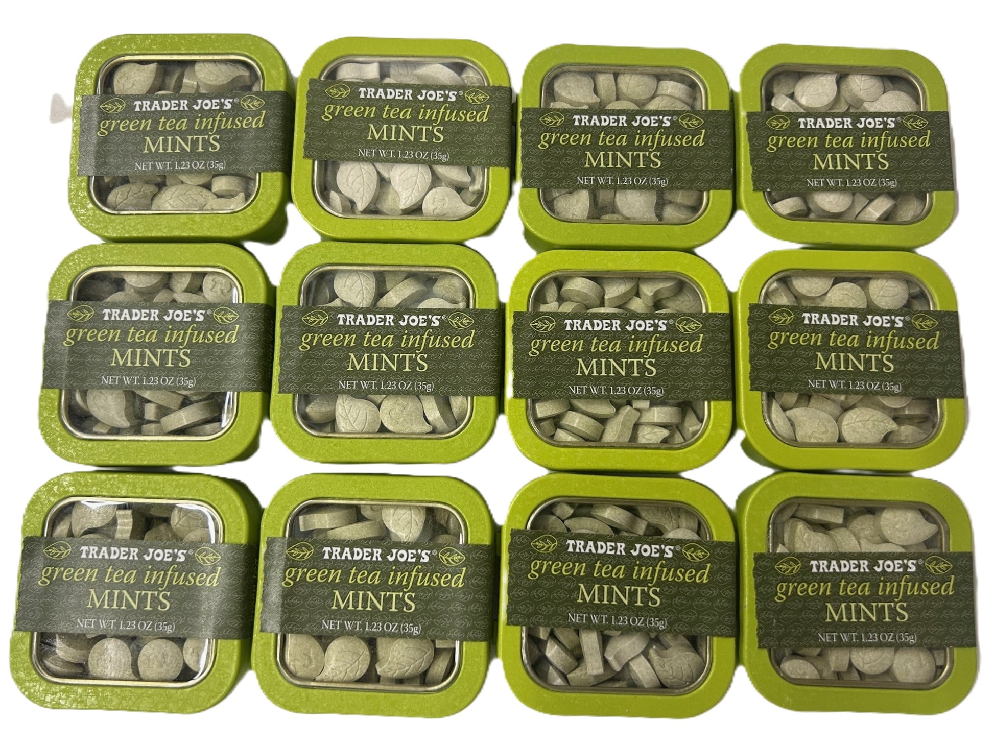 Trader Joe's Green Tea Infused Mints – Refreshing Breath Mints with ...