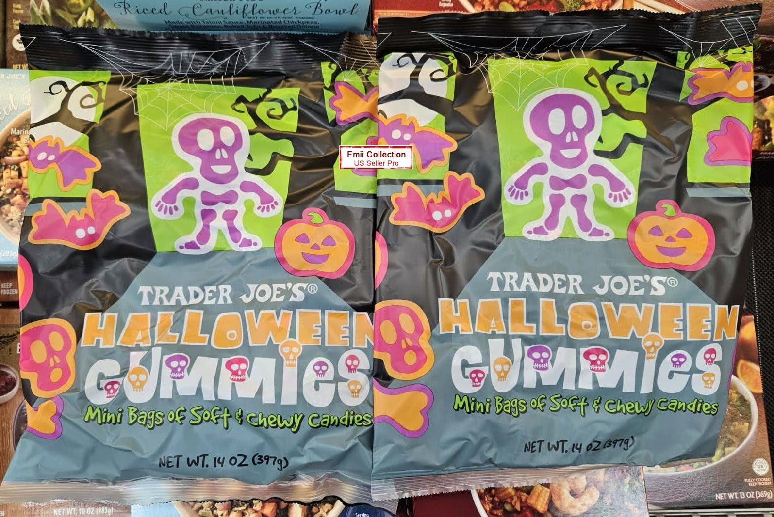 Trader Joe's Hallowween Gummies 14oz 397g (2 Bags) - Walmart.com