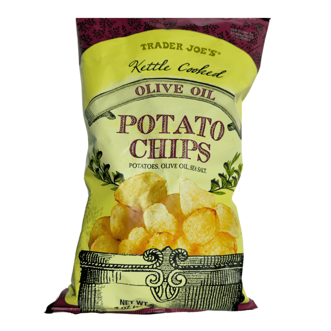 Trader Joe's Kettle Cooked Olive Oil Potato Chips - Walmart.com