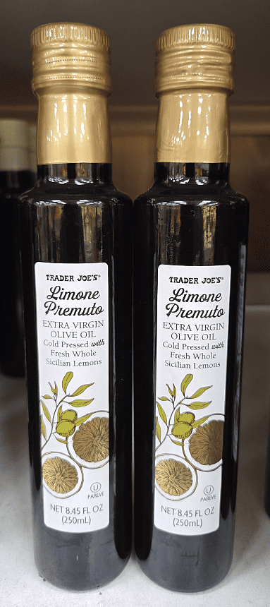 Trader Joe’s Limone Premuto Extra Virgin Olive Oil Cold Pressed with ...