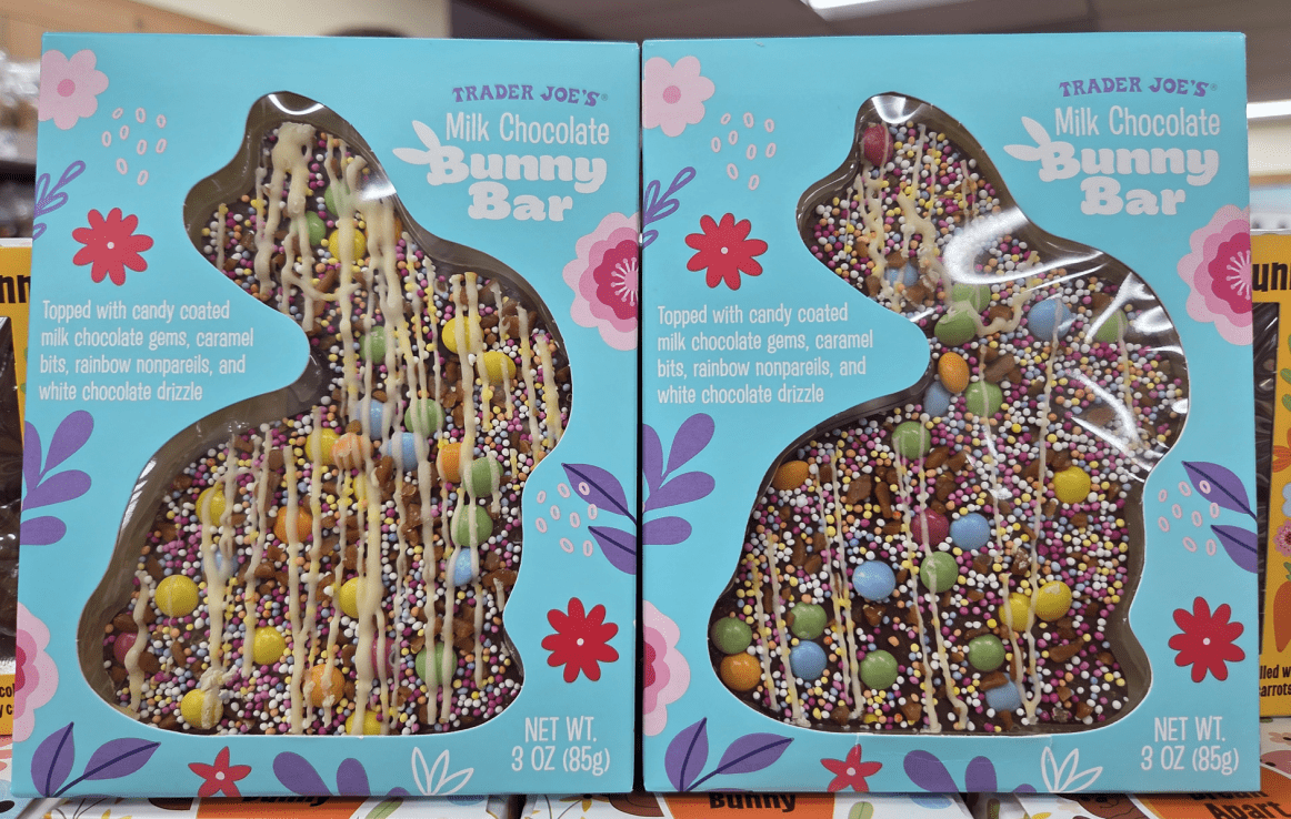 Trader Joe's Milk Chocolate Bunny Bar 3oz 85g (2 Bars) - Walmart.com