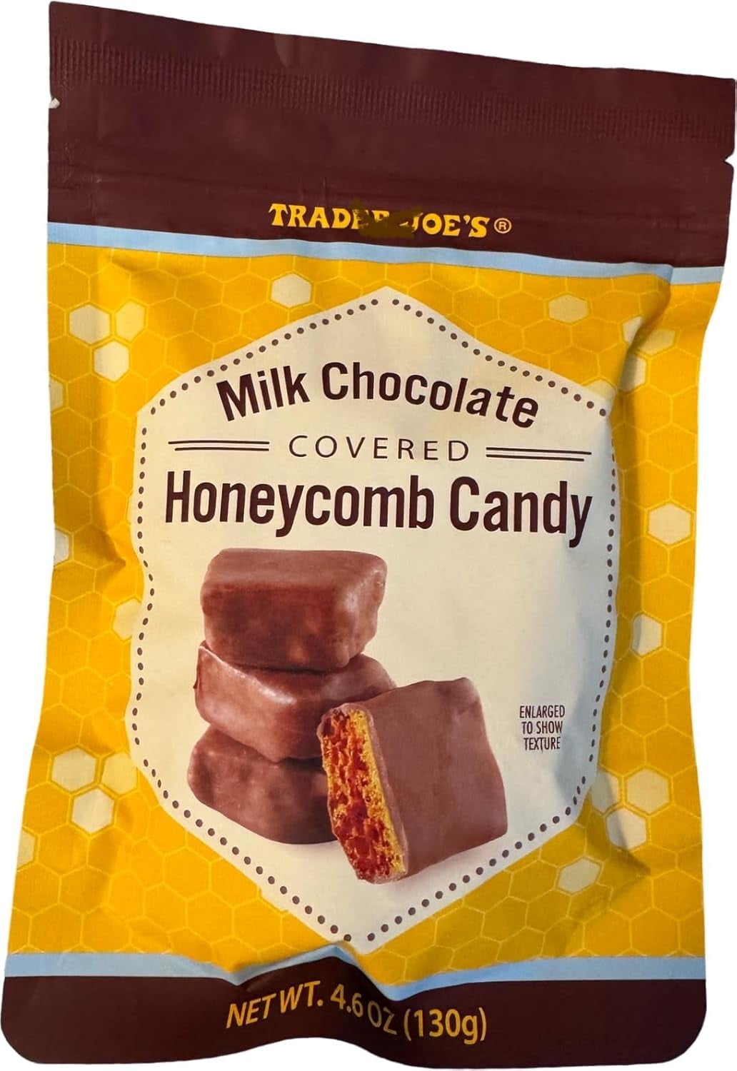 Trader Joe's Milk Chocolate Covered Honeycomb Candy (4.6 oz) - Walmart.com