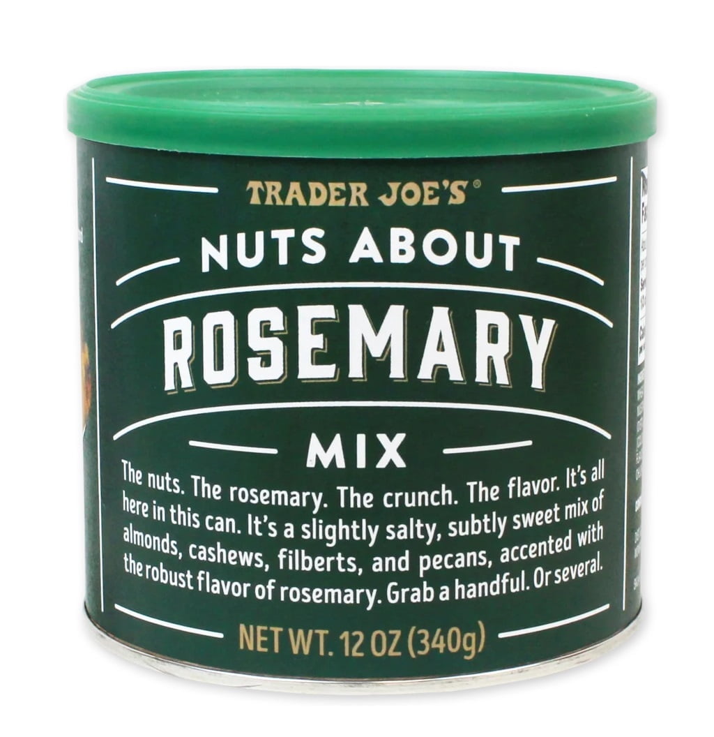 Trader Joe's Nuts About Rosemary Mix, Almonds, Cashews, Hazelnuts ...