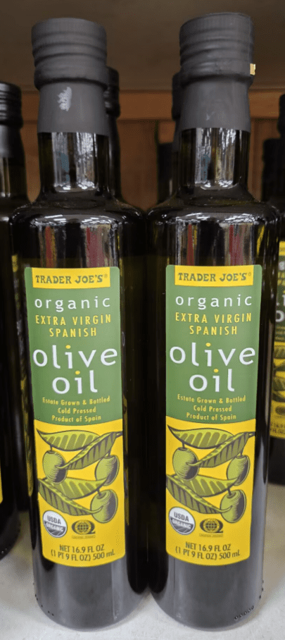 Trader Joe's Organic Extra Virgin Spanish Olive Oil 16.9fl oz 500ml (2 ...