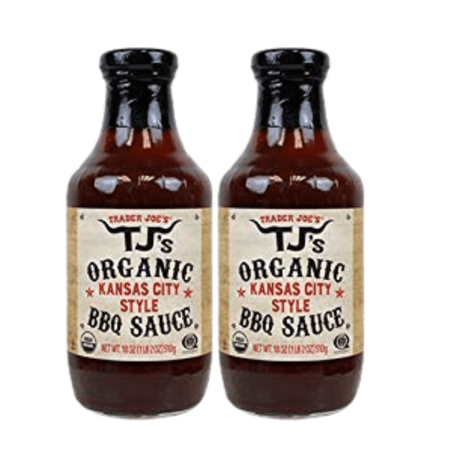 Trader Joe's Organic Kansas City Style BBQ Sauce 18 oz (Pack of 2 ...