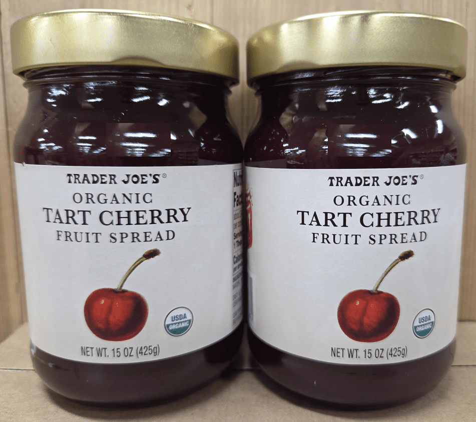 Trader Joe's Organic Tart Cherry Fruit Spread 15oz 425g (2 Jars ...