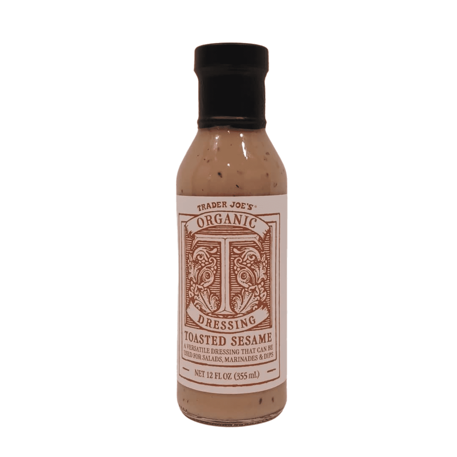 Trader Joe's Organic Toasted Sesame Dressing, 12 Fl Oz - Walmart.com