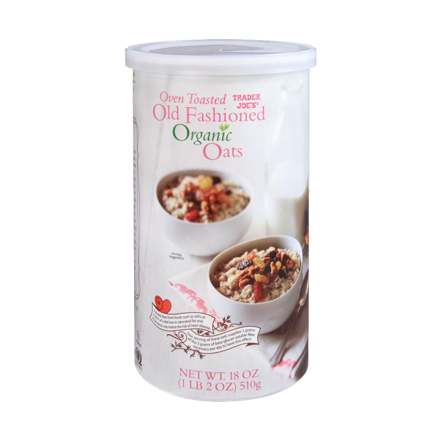 Trader Joe’s Oven Toasted Old Fashioned Organic Oats 18 Oz - Walmart.com