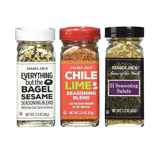 TJ Seasoning - 21 Salute Seasoning, Chile Lime And Everything But The ...