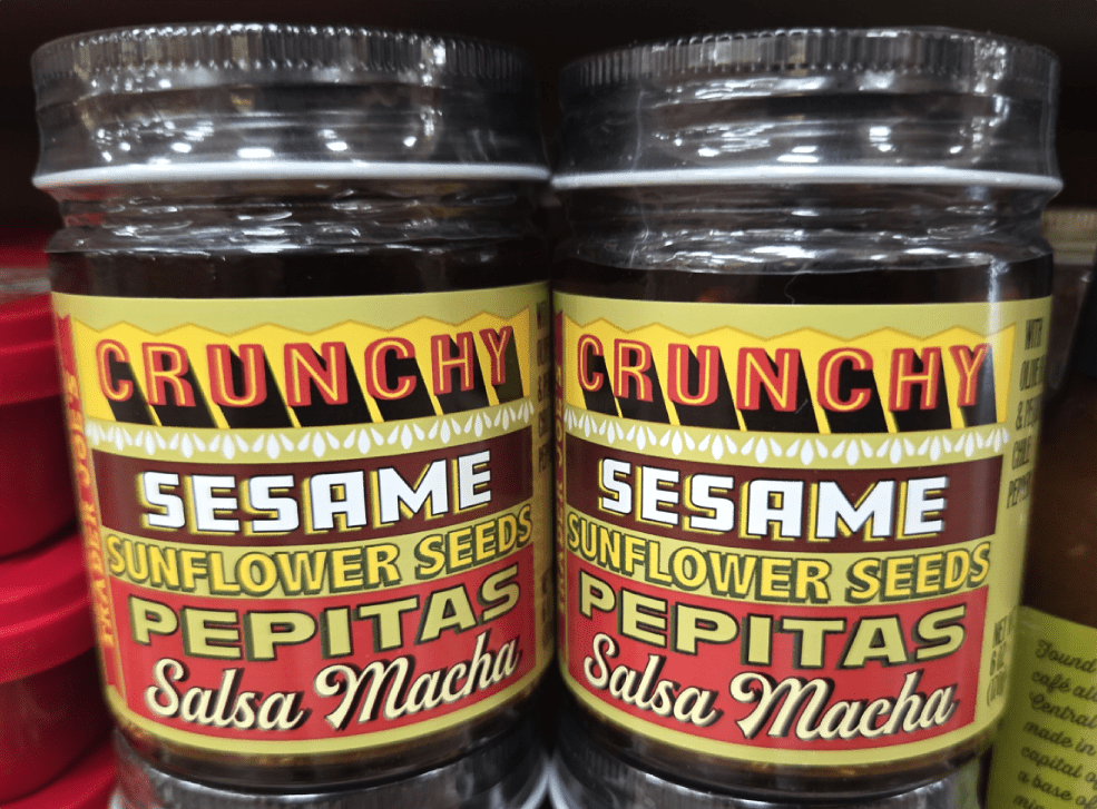 Trader Joe's Sesame Sunflower Seeds Pepitas Salsa Macha 6oz 170g (2 ...