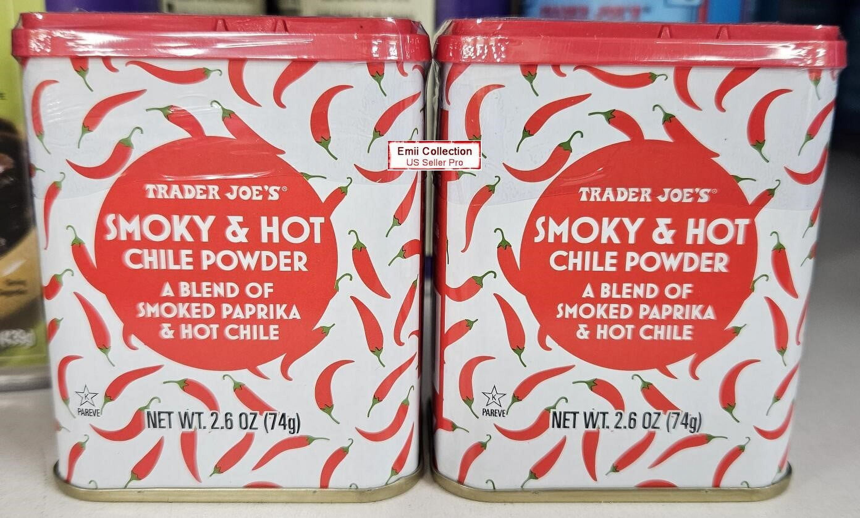 Trader Joe's Smoky & Hot Chile Powder A Blend of Smoked Paprika & Hot ...